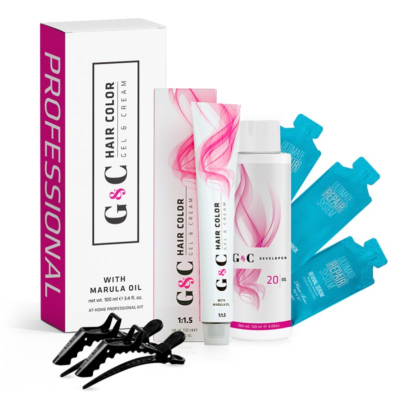 Professional Hair Color Basic Kit (1 Tube) - Hair Bar NYC